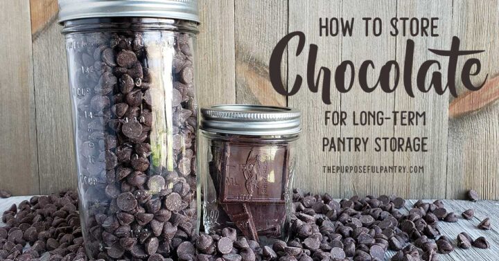 How to Store Chocolate - The Purposeful Pantry