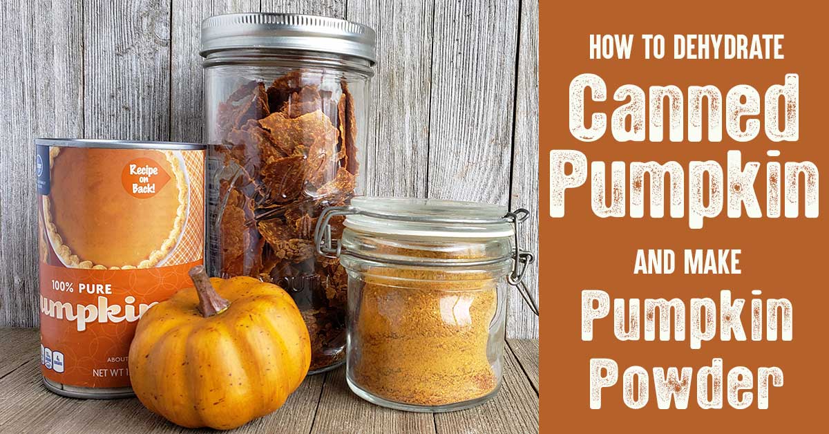 Dehydrate Canned Pumpkin - Make Pumpkin Powder - The Purposeful Pantry
