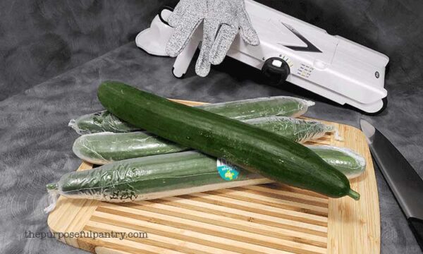 Dehydrate English Cucumbers + Cucumber Powder - The Purposeful Pantry