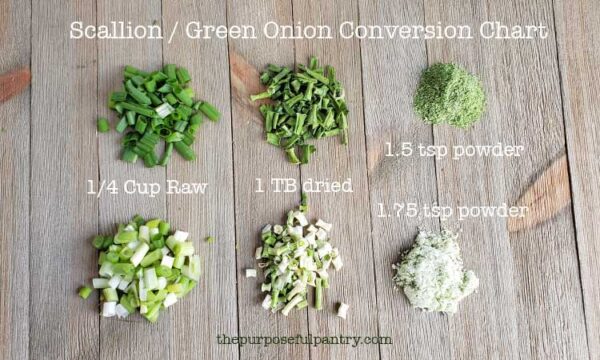 How to Dehydrate Scallions or Green Onions - The Purposeful Pantry