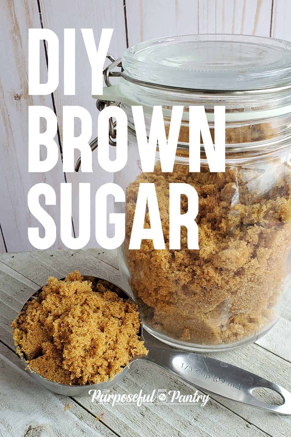 Easy Homemade Brown Sugar - The Purposeful Pantry
