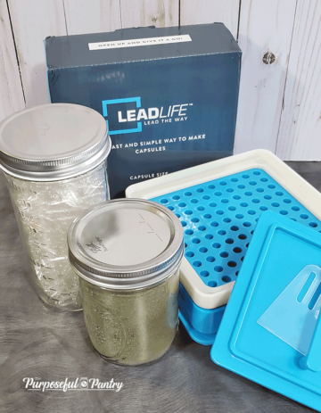 DIY Vegetable Powder Capsules - The Purposeful Pantry