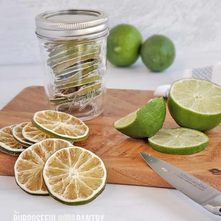 How to Dehydrate Limes - The Purposeful Pantry