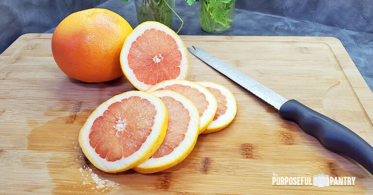 How to Dehydrate Grapefruit - The Purposeful Pantry