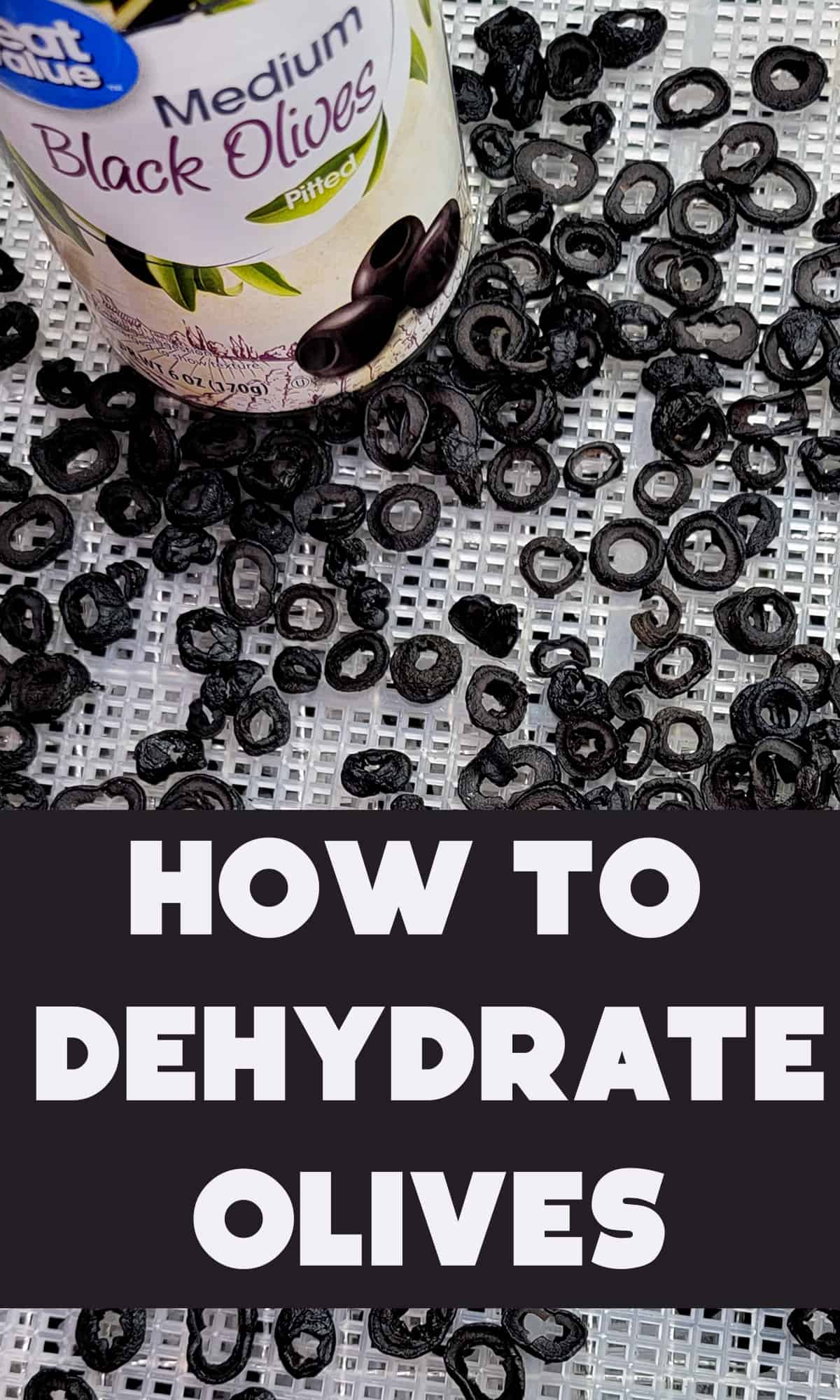 How to Dehydrate Olives - The Purposeful Pantry