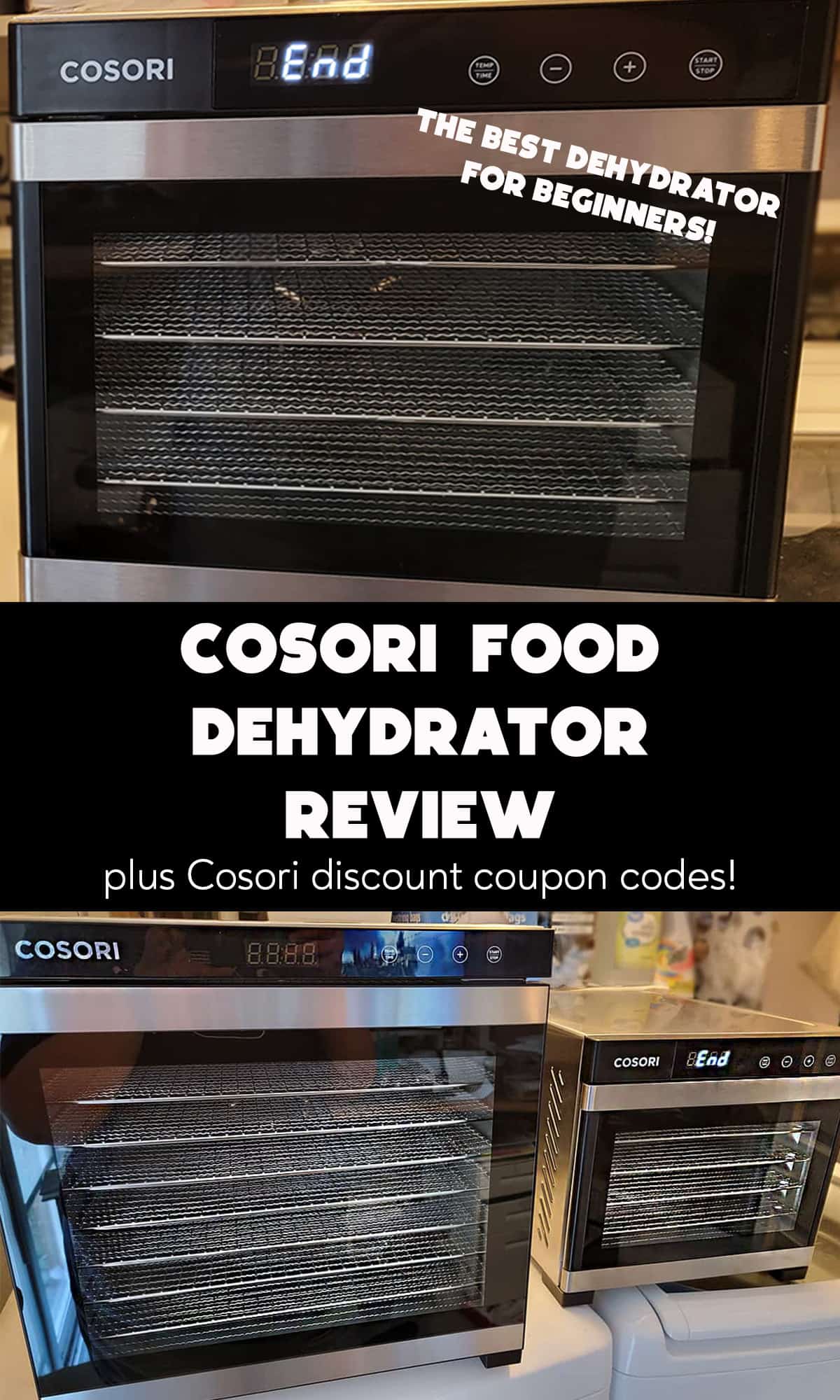 Cosori Food Dehydrator Reviews - The Purposeful Pantry