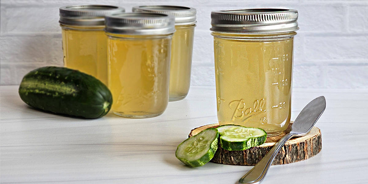 Cucumber Jelly with Ginger - The Purposeful Pantry