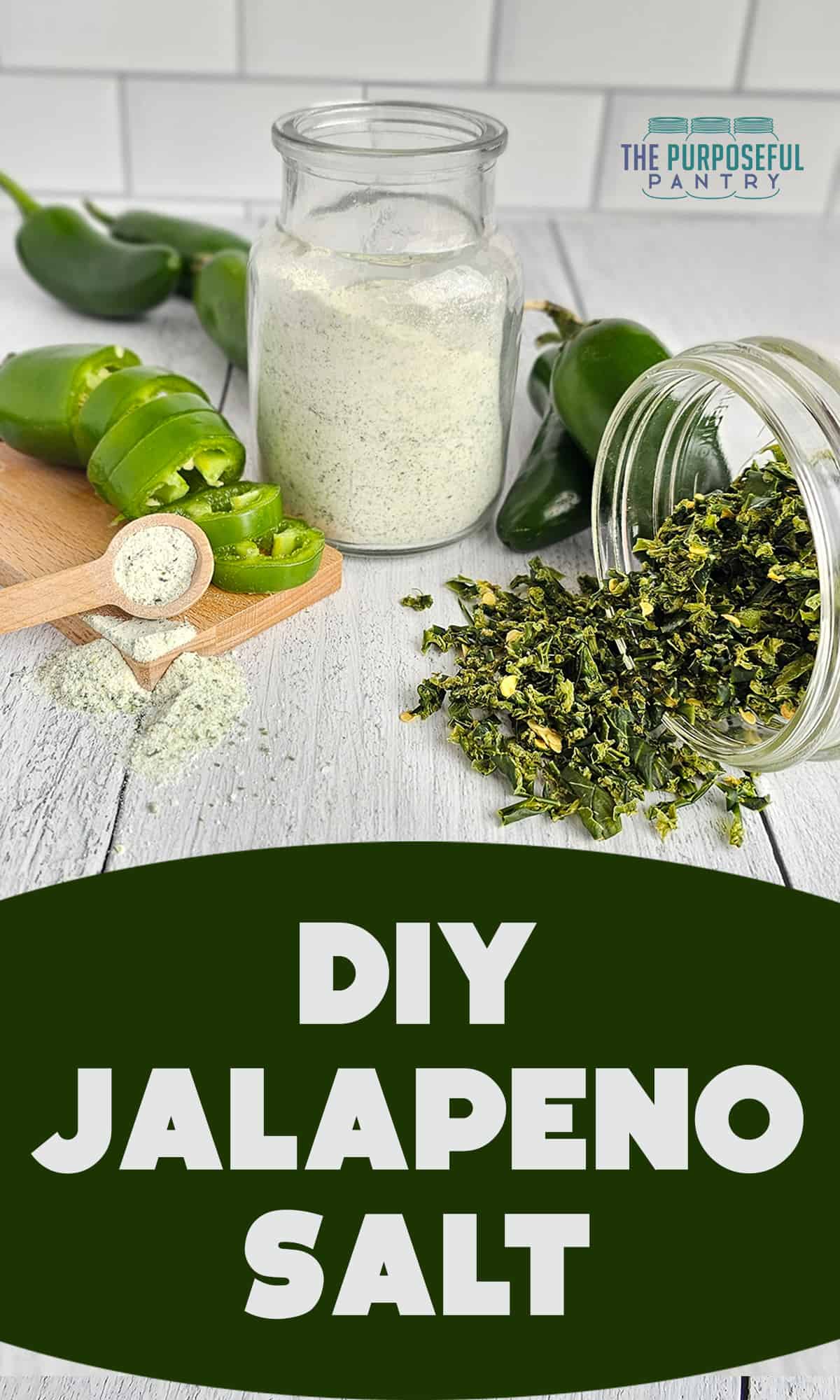 DIY Jalapeño Salt - The Purposeful Pantry