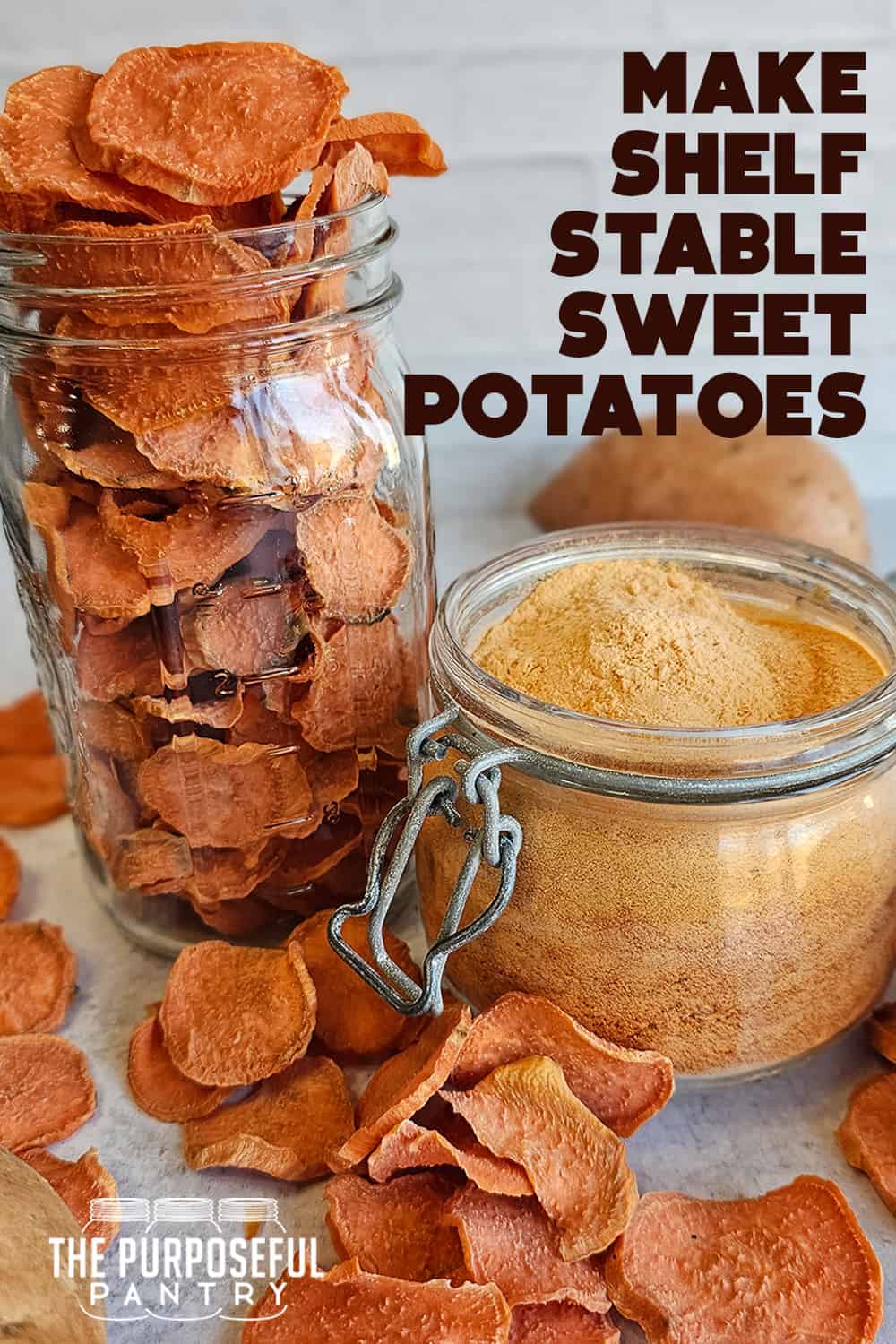 How to Dehydrate Sweet Potatoes (4 ways) - The Purposeful Pantry