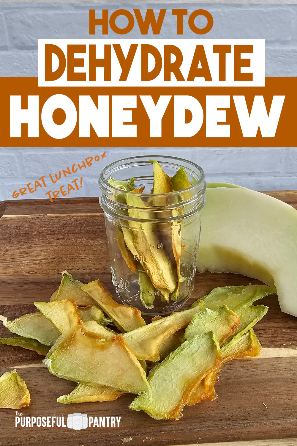 How to Dehydrate Honeydew Melon - The Purposeful Pantry